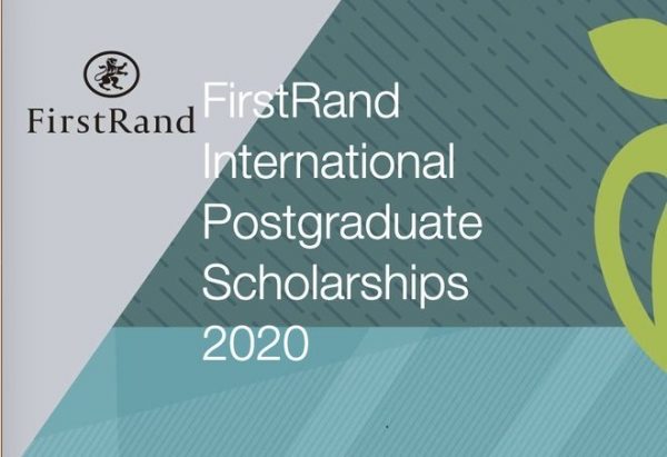 FirstRand Laurie Dippenaar Scholarship for International Postgraduate ...
