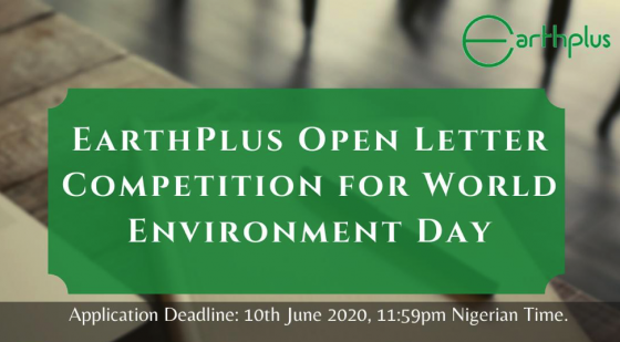 EarthPlus Letter Writing Competition to mark World Environment Day 2020 ...
