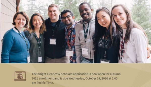 Knight-Hennessy Scholars Program 2021 to study at Stanford University (Fully-funded ...