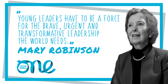Mary Robinson Climate Justice Award 2020 to attend the One Young World ...