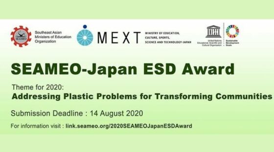 SEAMEO-Japan Education for Sustainable Development (ESD) Award 2020 ...