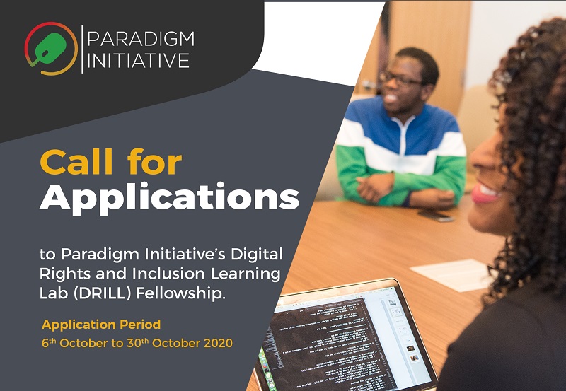 Paradigm Initiative’s Digital Rights and Inclusion Learning Lab (DRILL ...