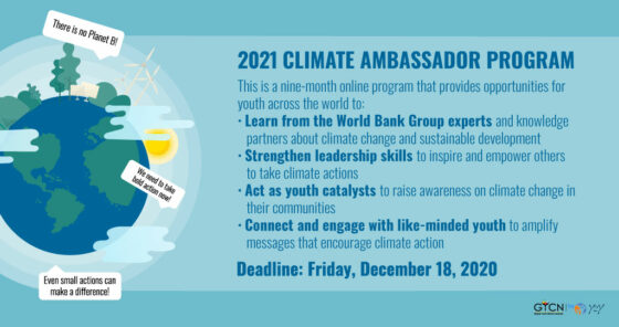 Global Youth Climate Network Climate Ambassador Program 2021 ...