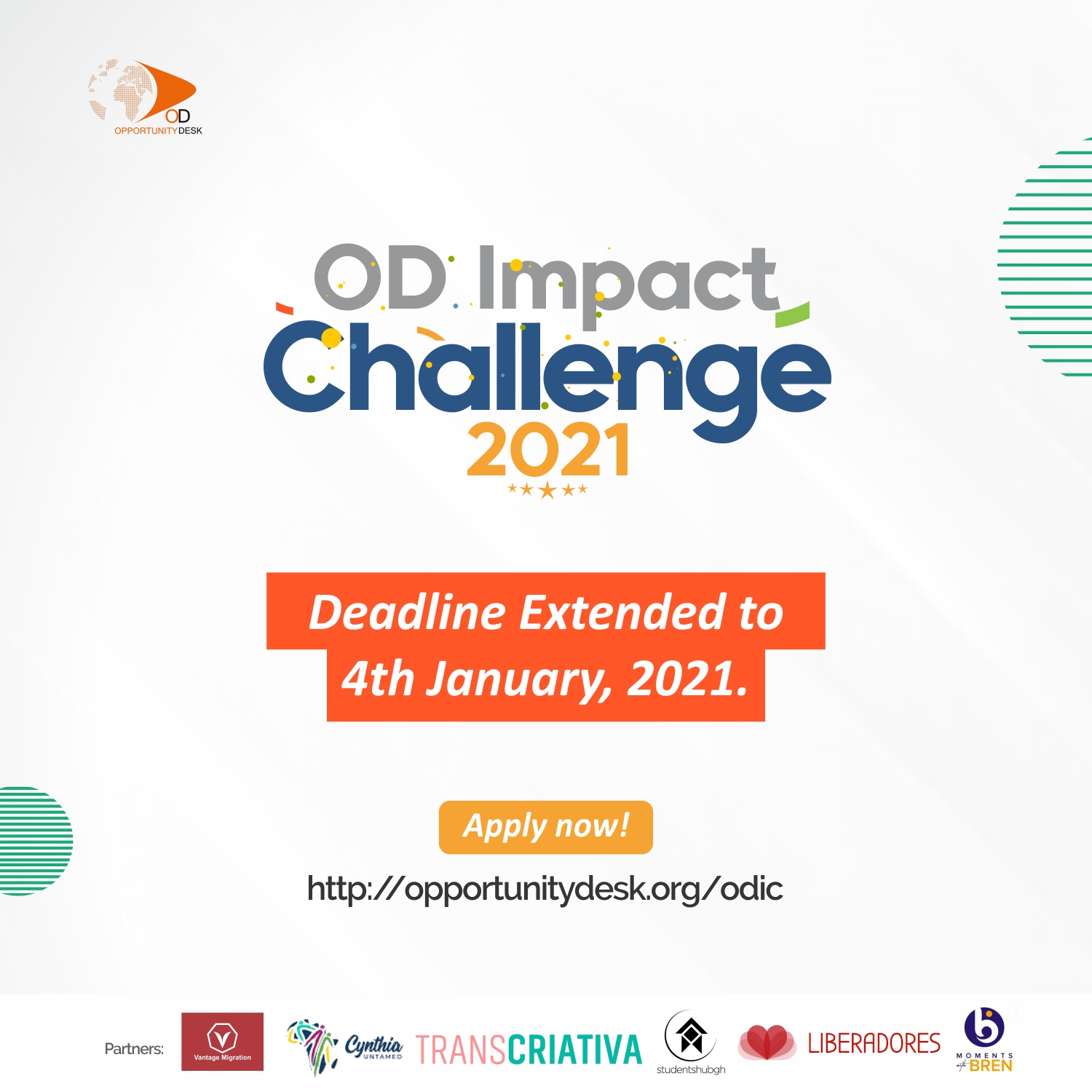 DEADLINE – Opportunity Desk