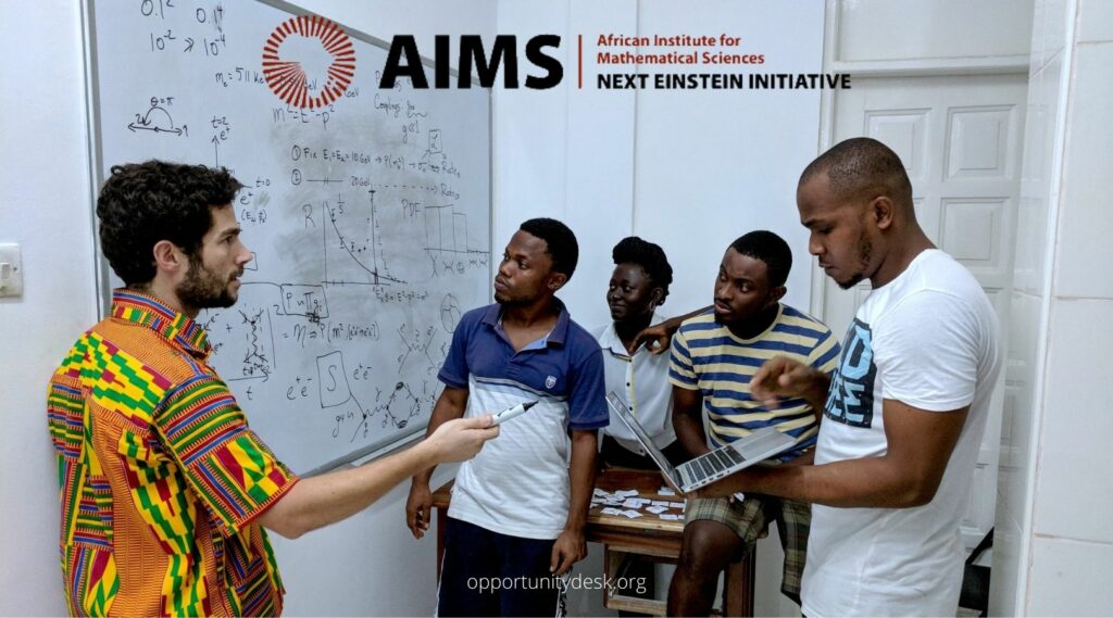 AIMS Master’s in Mathematical Sciences Degree Programme 2021 for ...