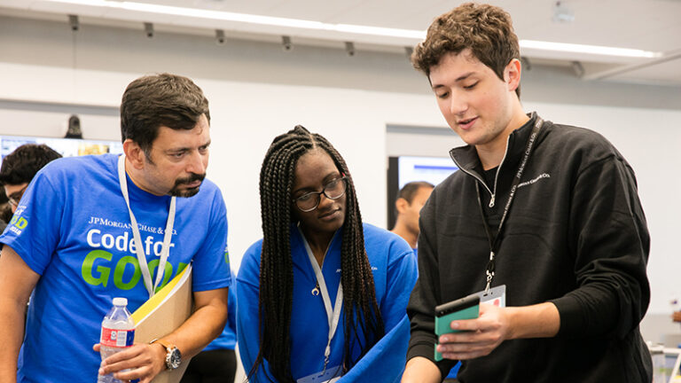 J.P. Morgan Code for Good Hackathon 2022 – Opportunity Desk