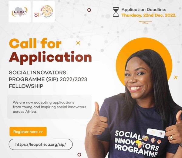Leap Africa Social Innovators Programme Sip 2022 2023 Opportunity Desk