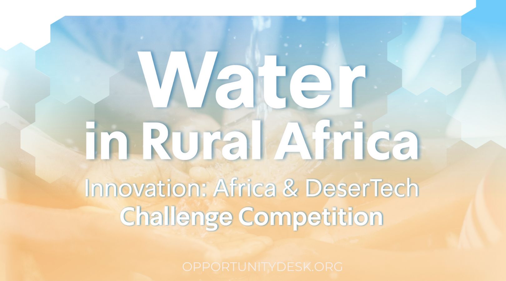 Water in Rural Africa Challenge Competition 2023 for Israeli startups ...