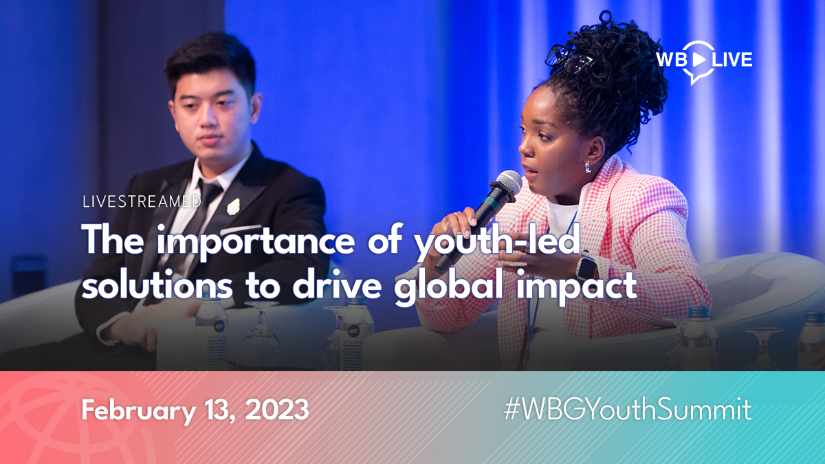 World Bank Group (WBG) Youth Summit Pitch Competition 2023 ...