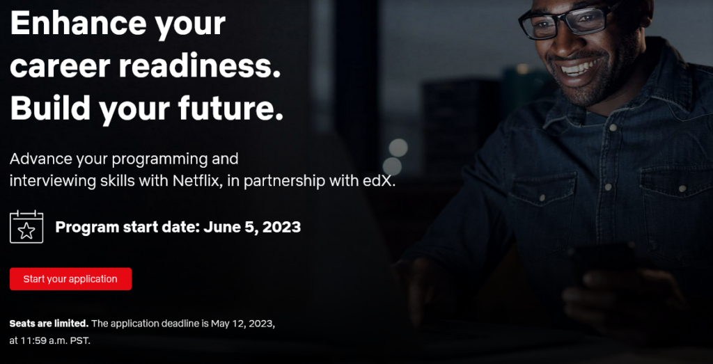 Netflix Pathways Bootcamp 2023 for Rising Seniors in the U.S. – Opportunity Desk