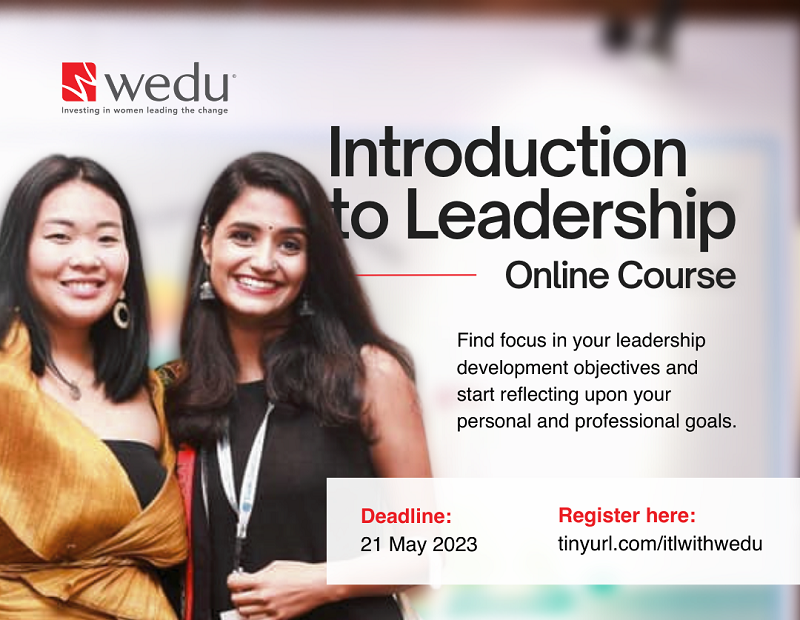 Wedu Introduction to Leadership (ITL) Course 2023 – Opportunity Desk