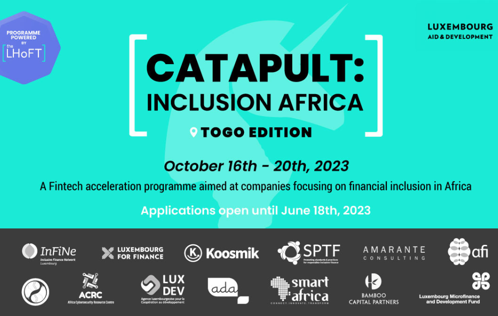 CATAPULT: Inclusion Africa – Togo 2023 for African Fintech Startups ...