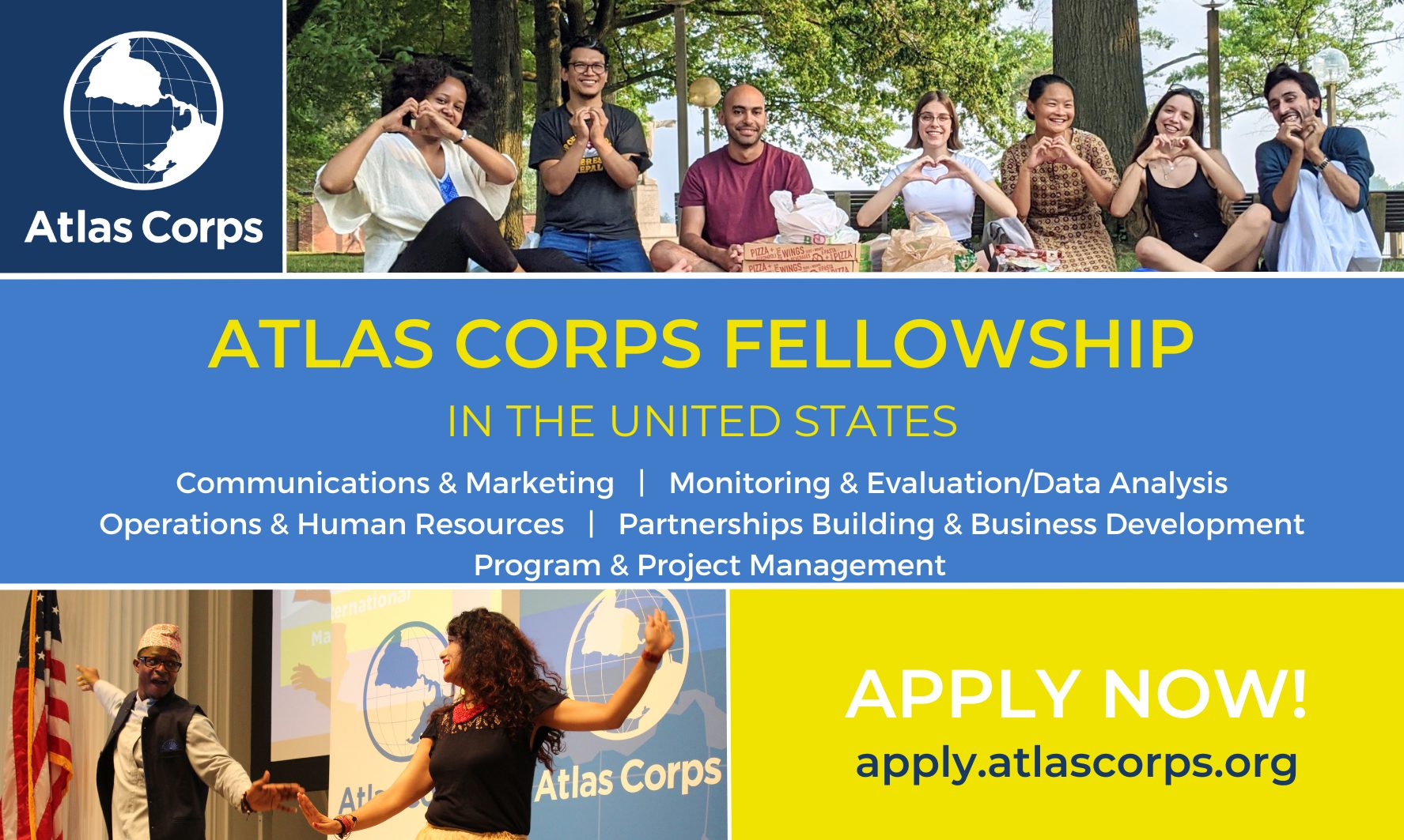 Atlas Corps Fellowship 2024 for Global Professionals (Fully-funded to ...
