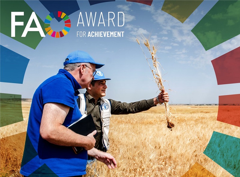 United Nations FAO Award for Achievement 2025 ($10,000 prize ...