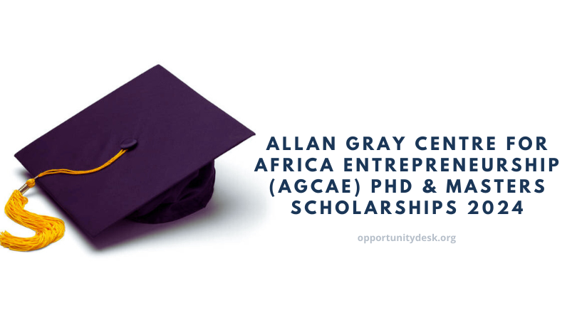 Allan Gray Centre for Africa Entrepreneurship (AGCAE) PhD & Masters ...