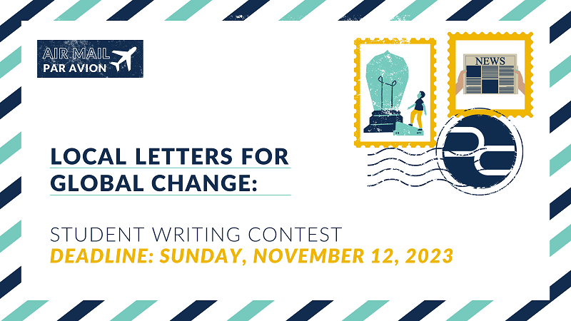 Pulitzer Center Local Letters for Global Change Contest 2023 ...