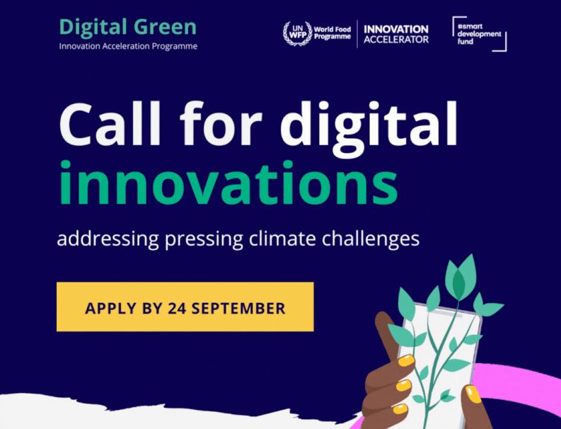 WFP Digital Green Innovation Acceleration Programme (DGIx) 2023 ...