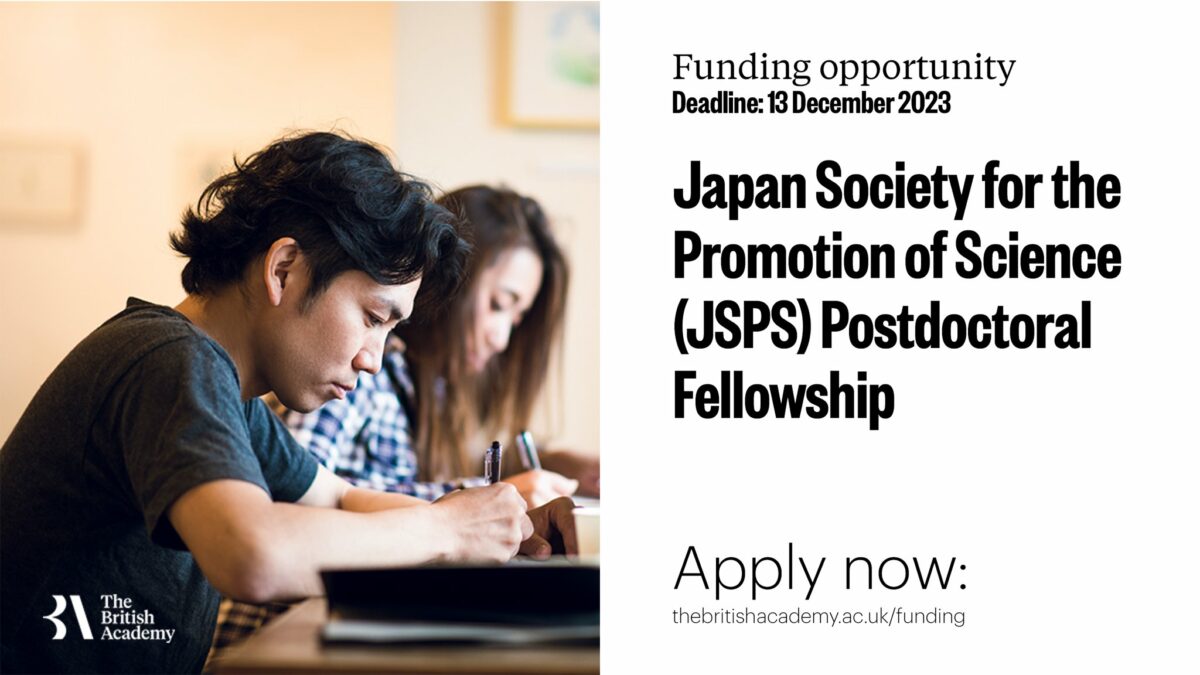 Japan Society for the Promotion of Science (JSPS) Postdoctoral Fellowships 2024 – Opportunity Desk