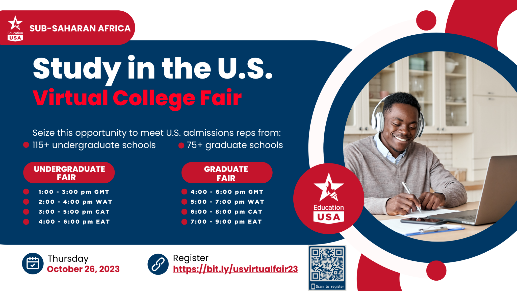 EducationUSA Sub- Saharan Africa Virtual College Fair 2023 (for ...