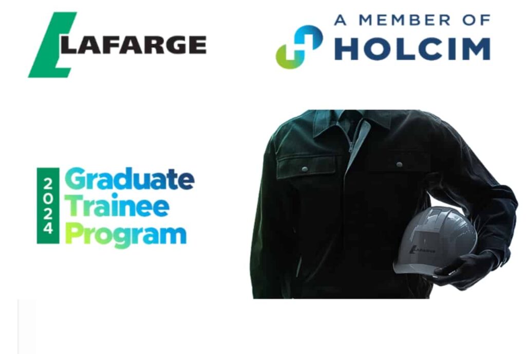 Lafarge Africa Graduate Trainee Program 2024 – Opportunity Desk