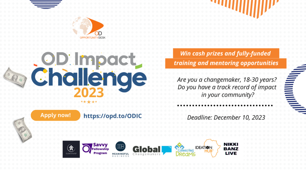 ODIC 2023 – Online Application – Opportunity Desk