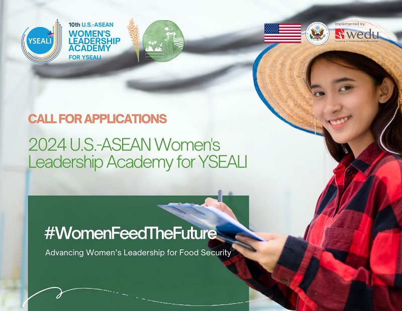 U.S.-ASEAN Women’s Leadership Academy for YSEALI 2024 (Fully-funded) – Opportunity Desk