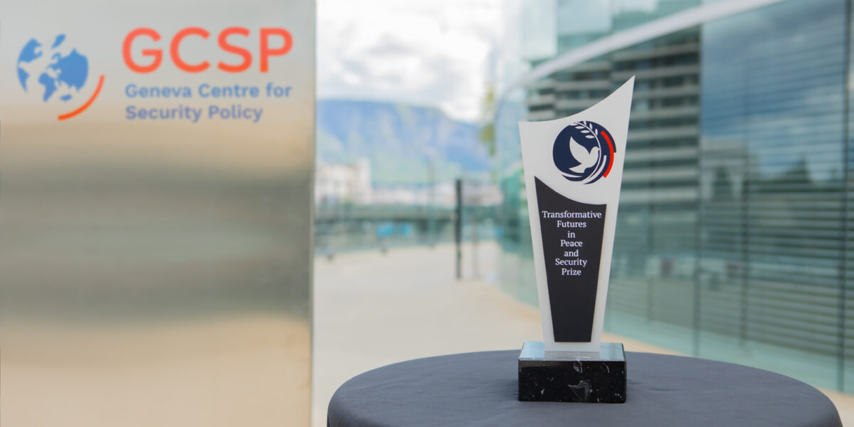 GCSP Prize for Transformative Futures in Peace and Security 2025 (Fully ...
