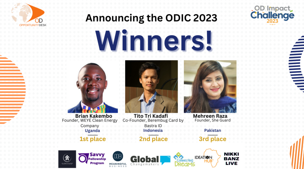 ODIC 2023 Winners – Opportunity Desk