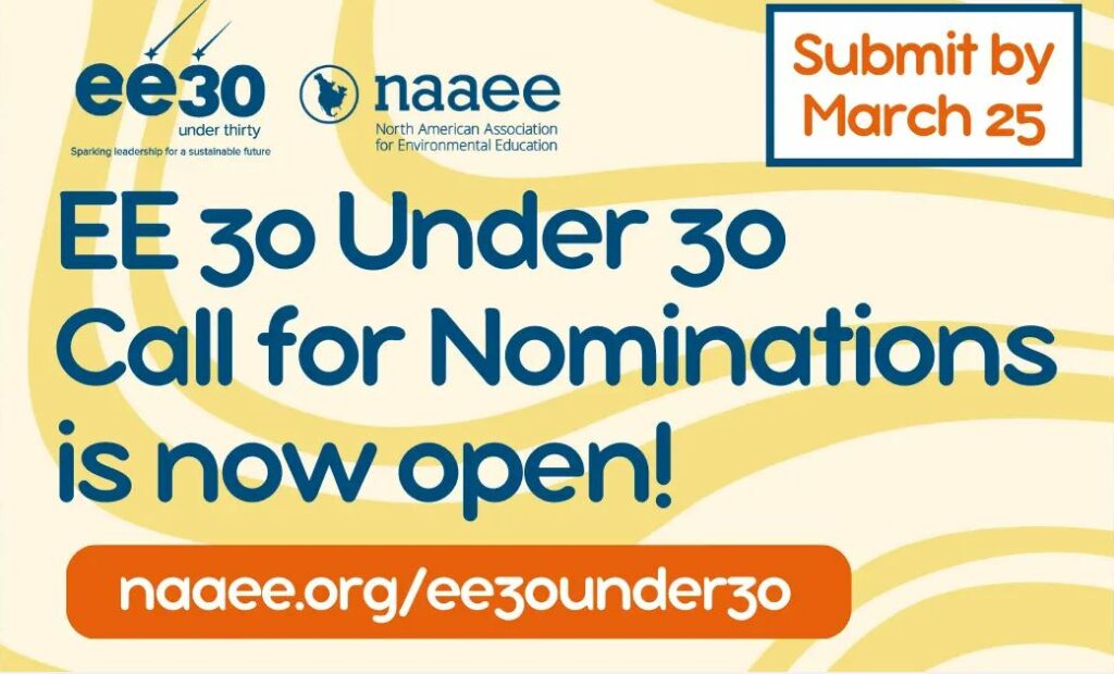 Call for Nominations: EE 30 Under 30 Class of 2024 – Opportunity Desk