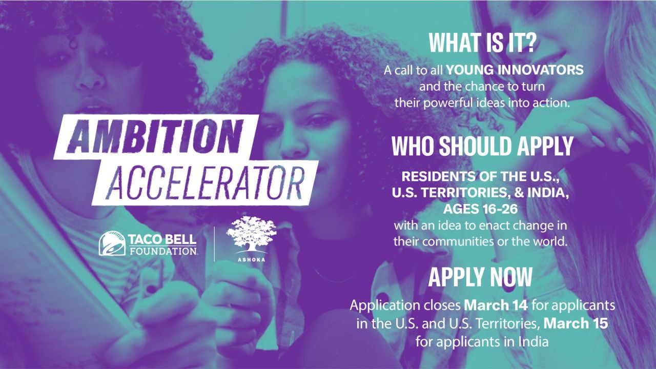 Taco Bell Foundation Ambition Accelerator 2024 – Opportunity Desk
