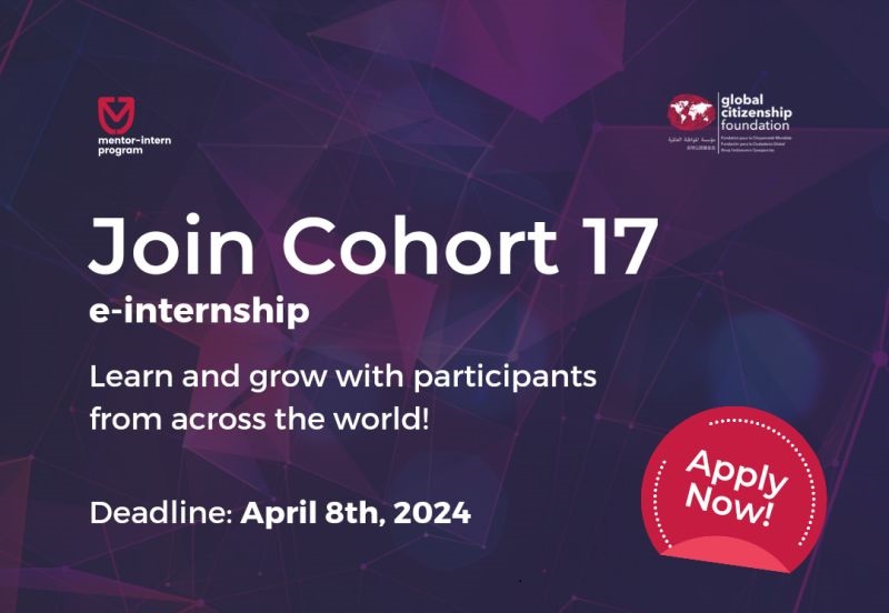 Global Citizenship Foundation Mentor-Intern Program 2024 [Cohort 17 ...