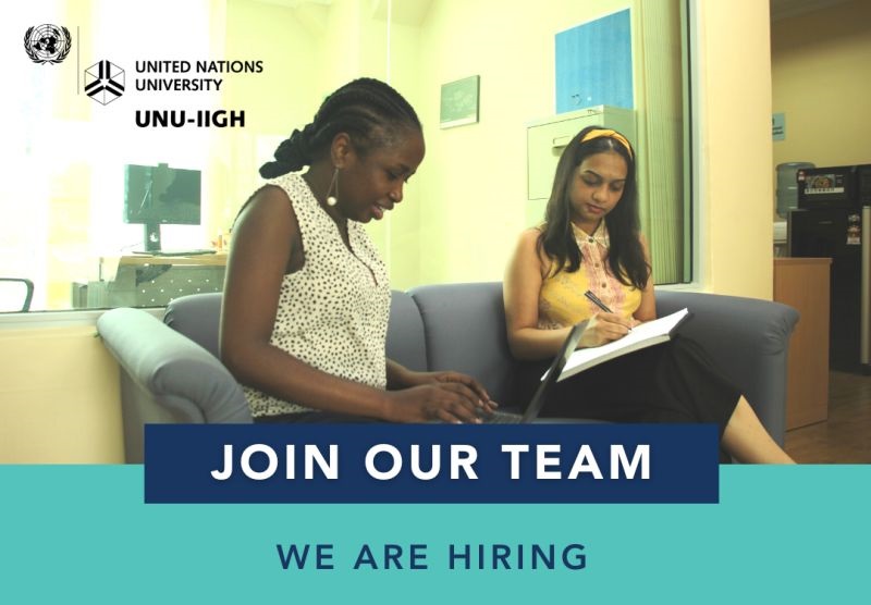 United Nations University International Institute for Global Health ...