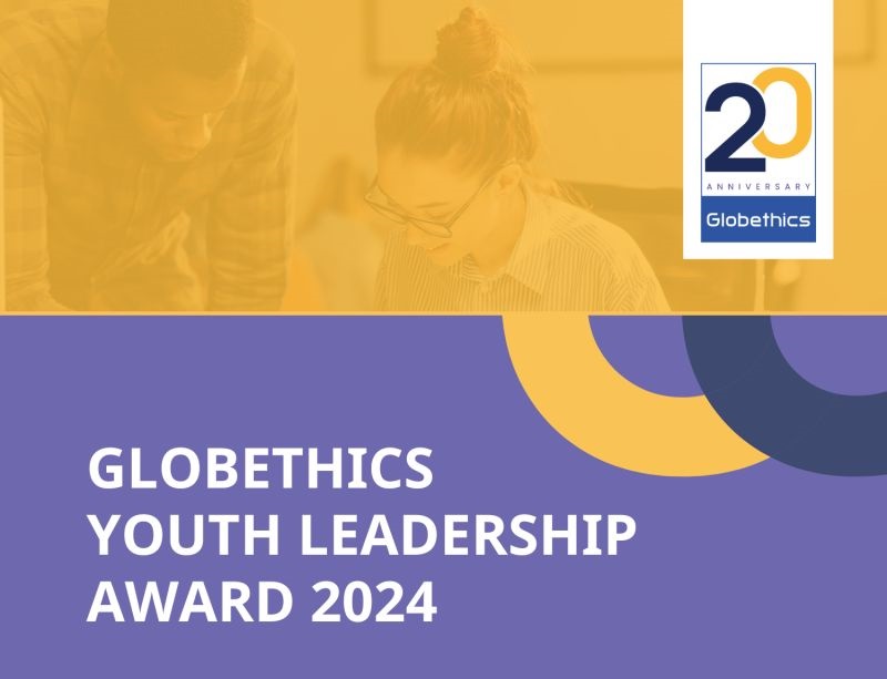 Globethics Youth Leadership Award 2024 (up to $15,000) – Opportunity Desk