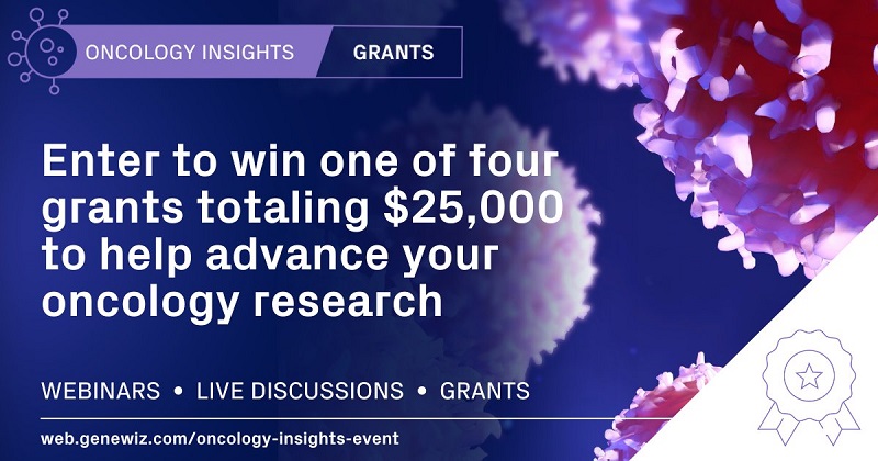 Genewiz Oncology Insights Grant Program 2024 ($25,000 Total grant ...