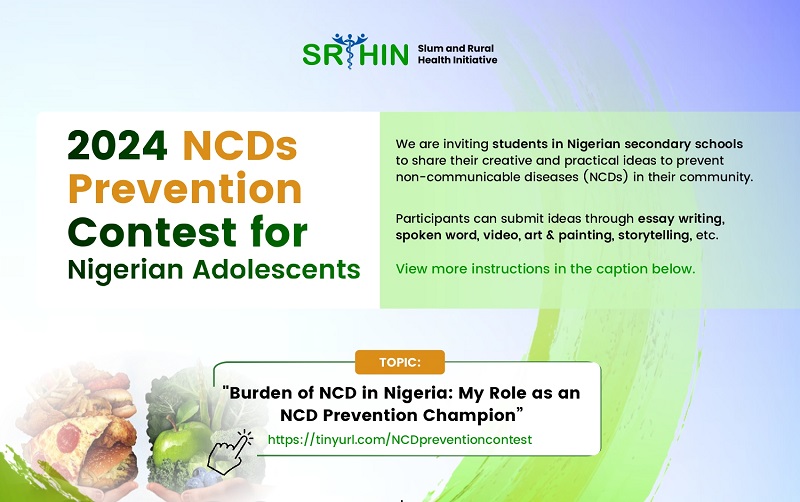 NCDs Prevention Contest 2024 for Nigerian Secondary School Students ...
