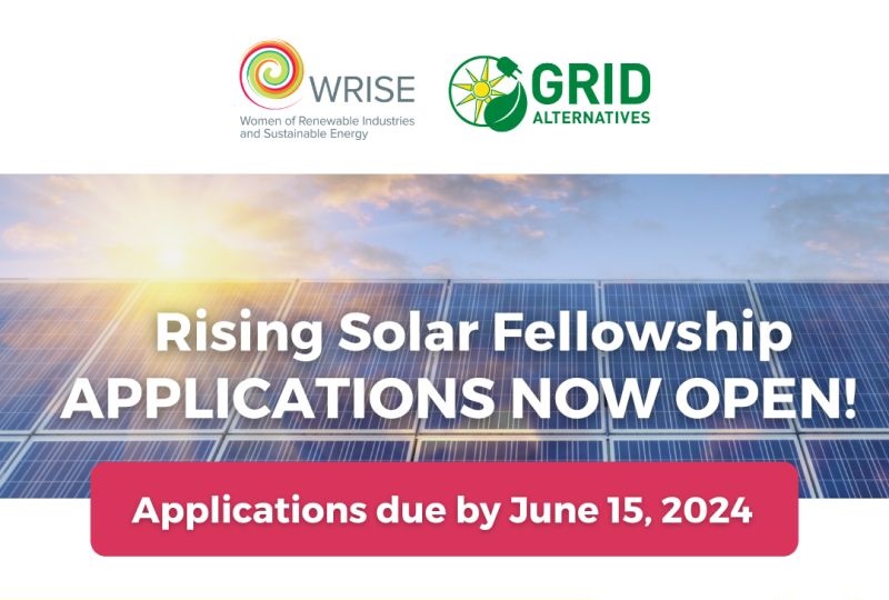 GRID Alternatives/WRISE Solar Power Fellowship 2024 – Opportunity Desk