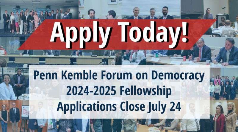 Penn Kemble Fellowship 2024-2025 for Foreign Policy Professionals [U.S ...