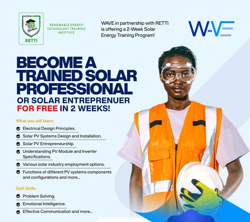 RETTI X WAVE Solar Panel Installation and Employability Training ...
