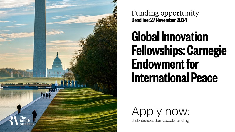 British Academy Global Innovation Fellowships: Carnegie Endowment for ...