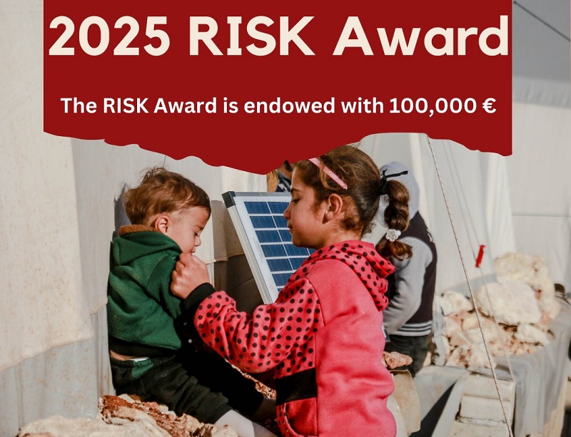 Call for Applications: RISK Award 2025 (up to €100,000) – Opportunity Desk