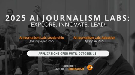 AI Journalism Labs 2025 at the Craig Newmark Graduate School of ...