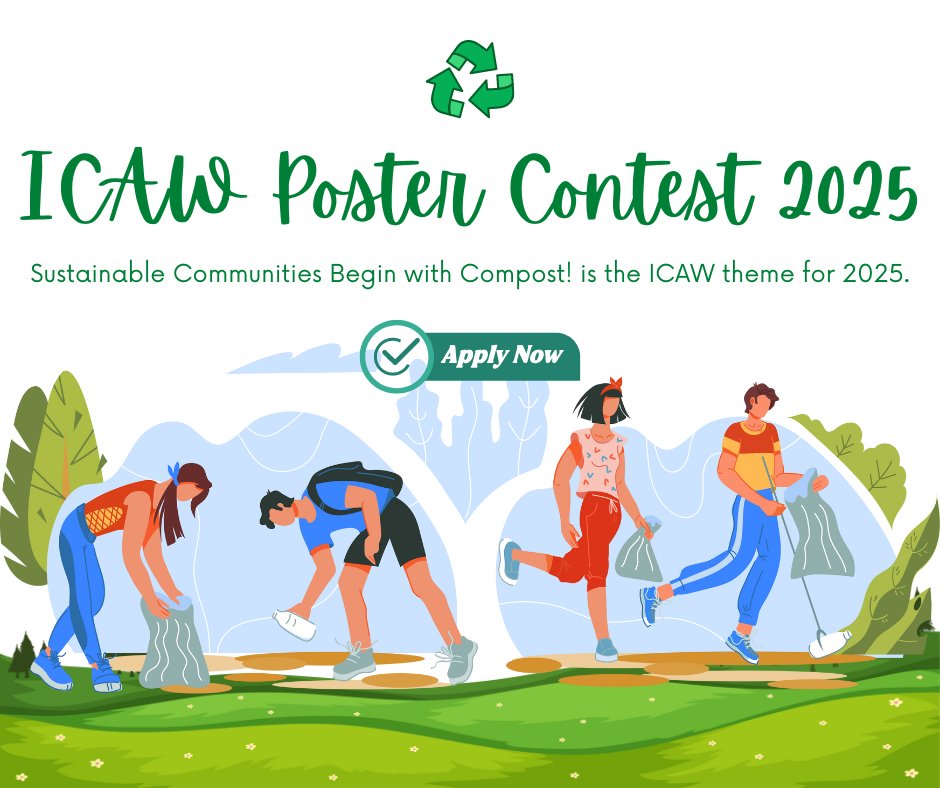 International Compost Awareness Week (ICAW) Poster Contest 2025 ($500 ...