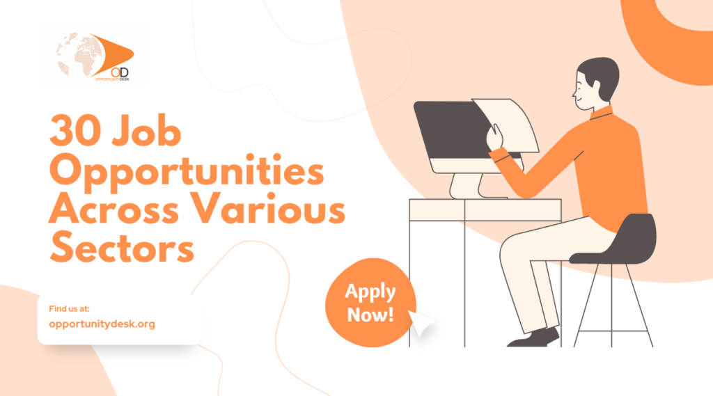 30 Opportunities for Professionals Across Various Sectors – November 29 ...