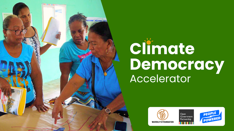 People Powered Climate Democracy Accelerator (CDA) 2026 ($10,000 grant ...