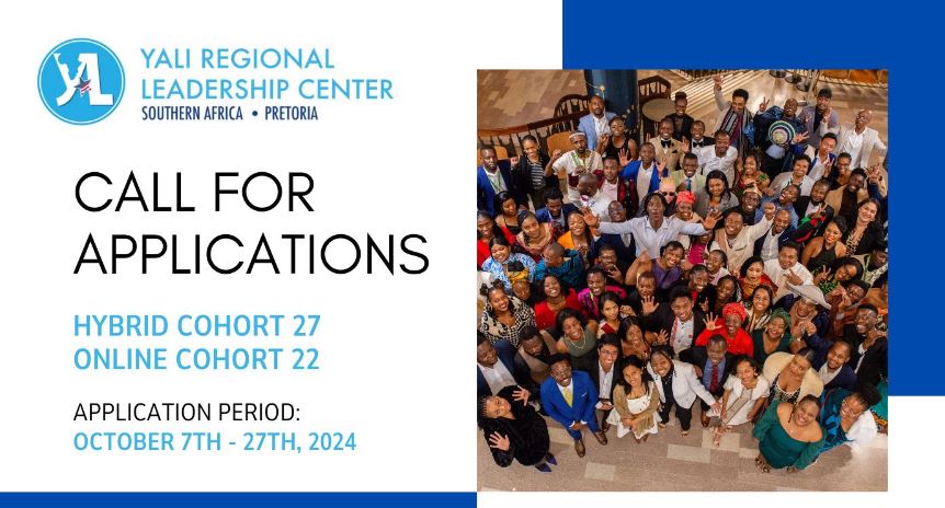 YALI RLC SA Online Cohort 22 and Hybrid Cohort 27 – Opportunity Desk