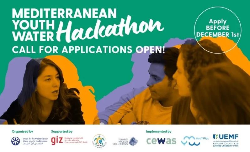 Mediterranean Youth Water Hackathon 2025 – Opportunity Desk