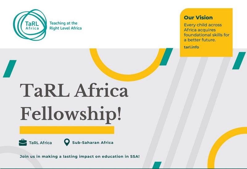 Teaching at the Right Level (TaRL) Africa Fellowship Programme 2.0 – Opportunity Desk
