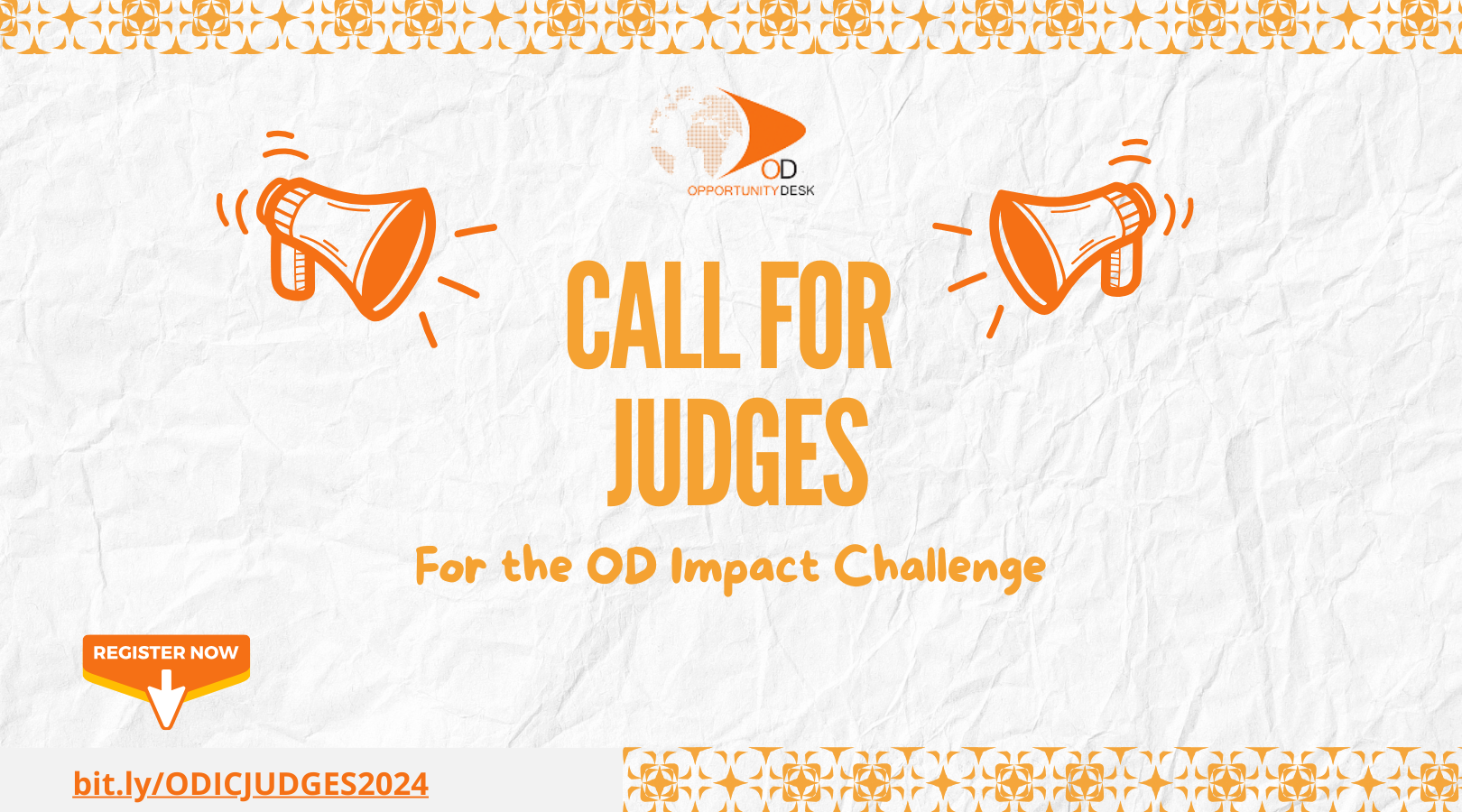 Call for Judges for the 2024 OD Impact Challenge! – Opportunity Desk