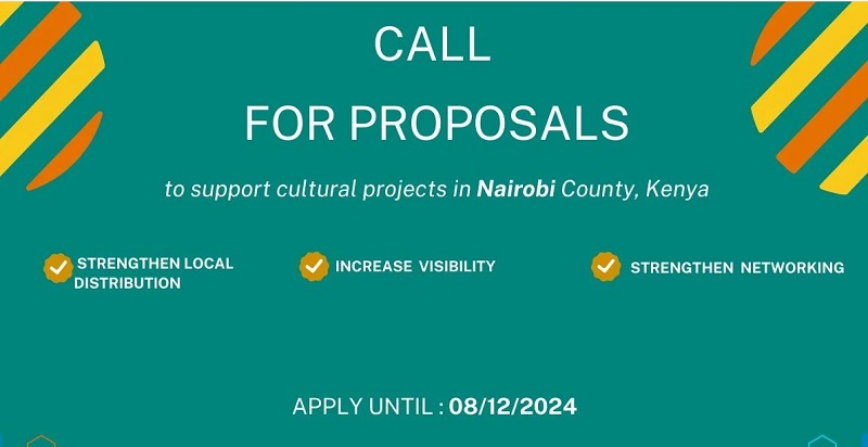 Call for Proposals to Support Cultural Projects in Kenya (up to €20,000 ...