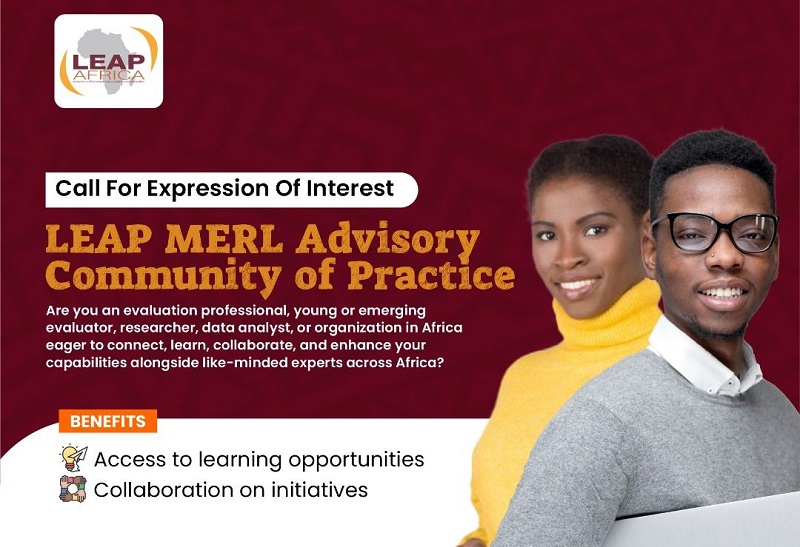 LEAP MERL Advisory Community of Practice – Call for Expression of ...